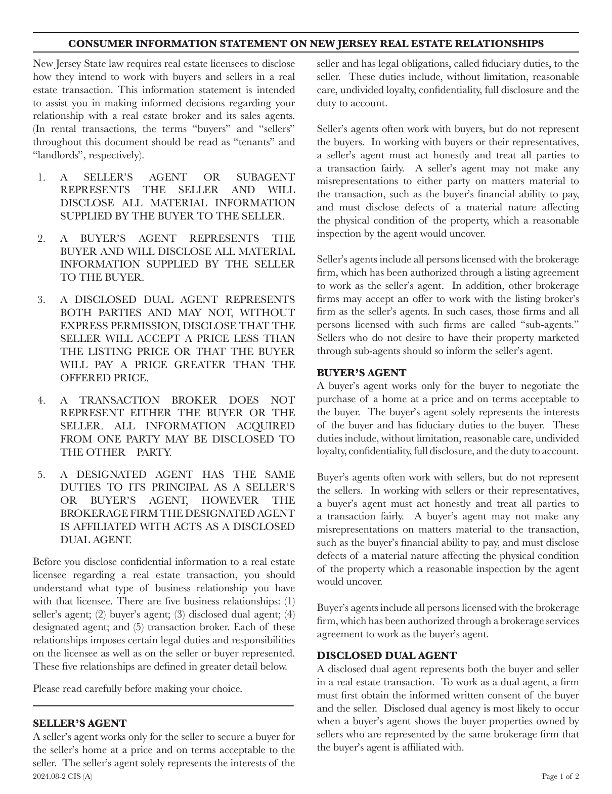 NJ Consumer Protection Enhancement Act › NJ REALTORS®